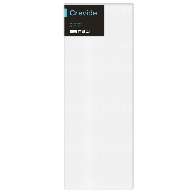 Crevide Lærred Hvidt Hør 80x80 | Pen Store