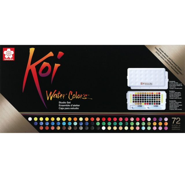 ZIG Kuretake Gansai Tambi Akvarel sæt 6 stk Starry Colors | Pen Store