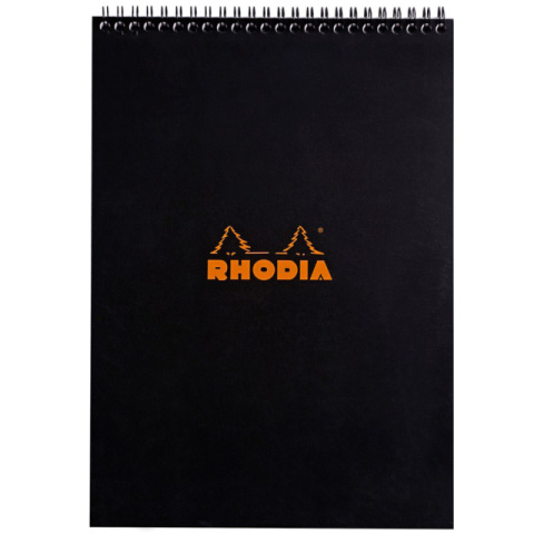 Rhodia Notebook Spiral Hvid A4 Linjeret | Pen Store