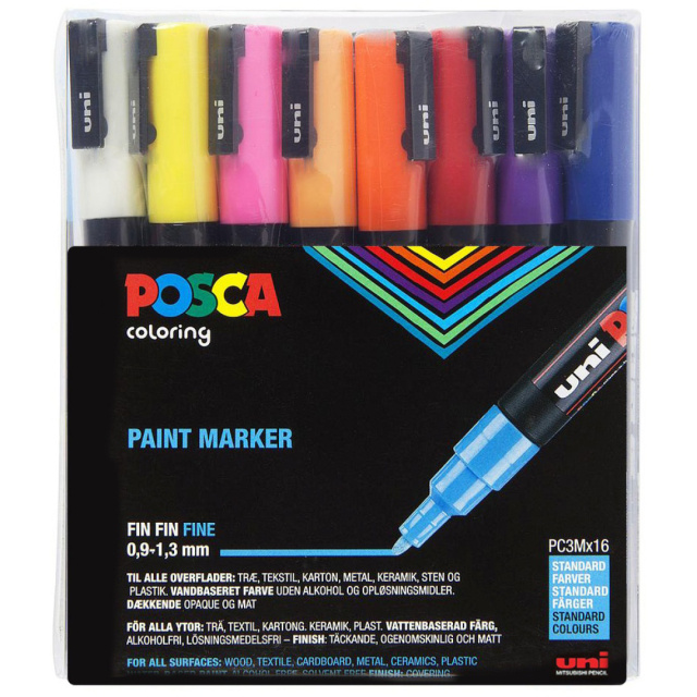 Posca tusser og sæt | Pen Store