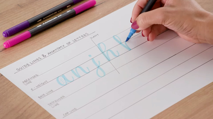 Lettering for begyndere: Tips og tricks | Pen Store